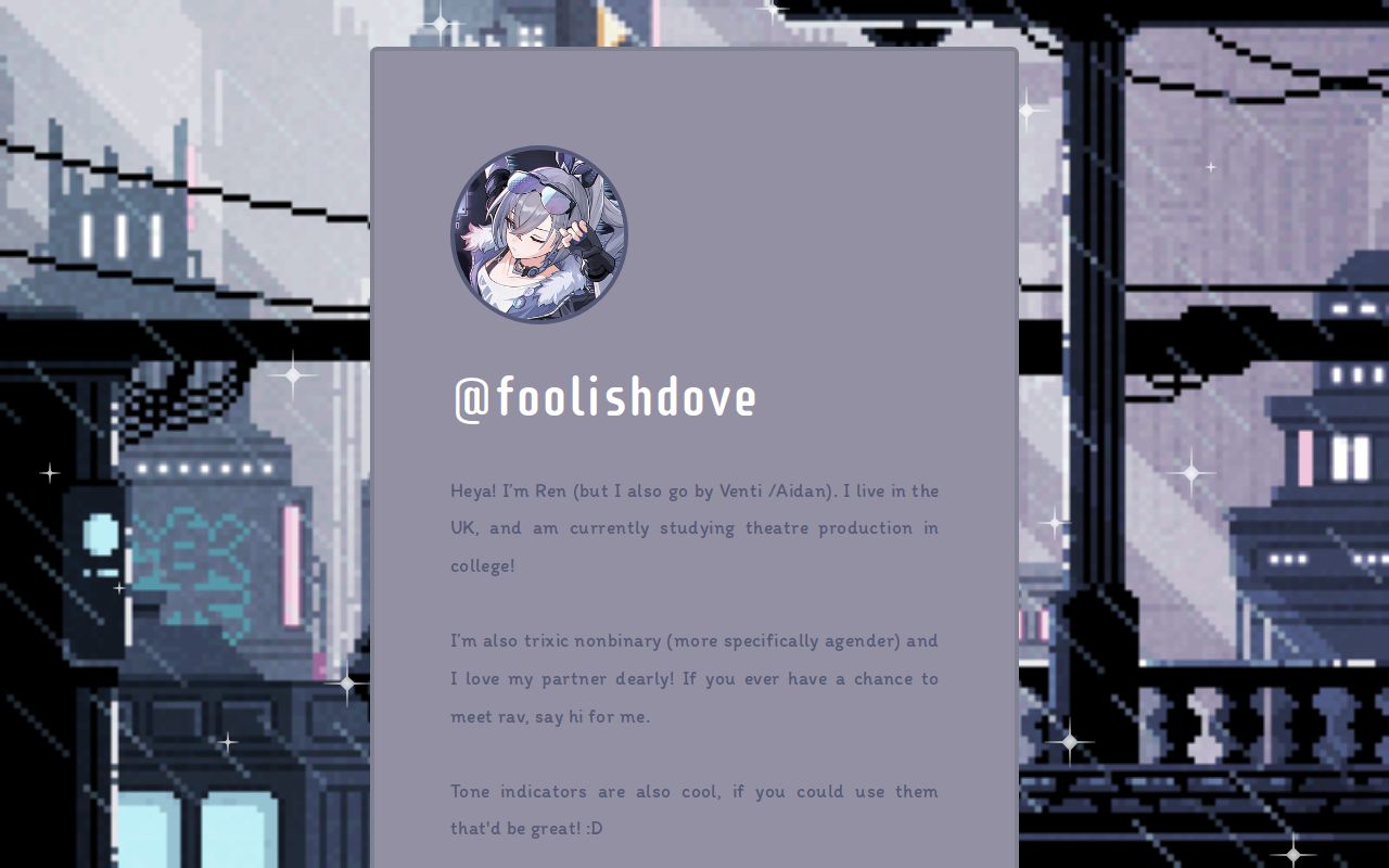 Ren's General Info Card :D